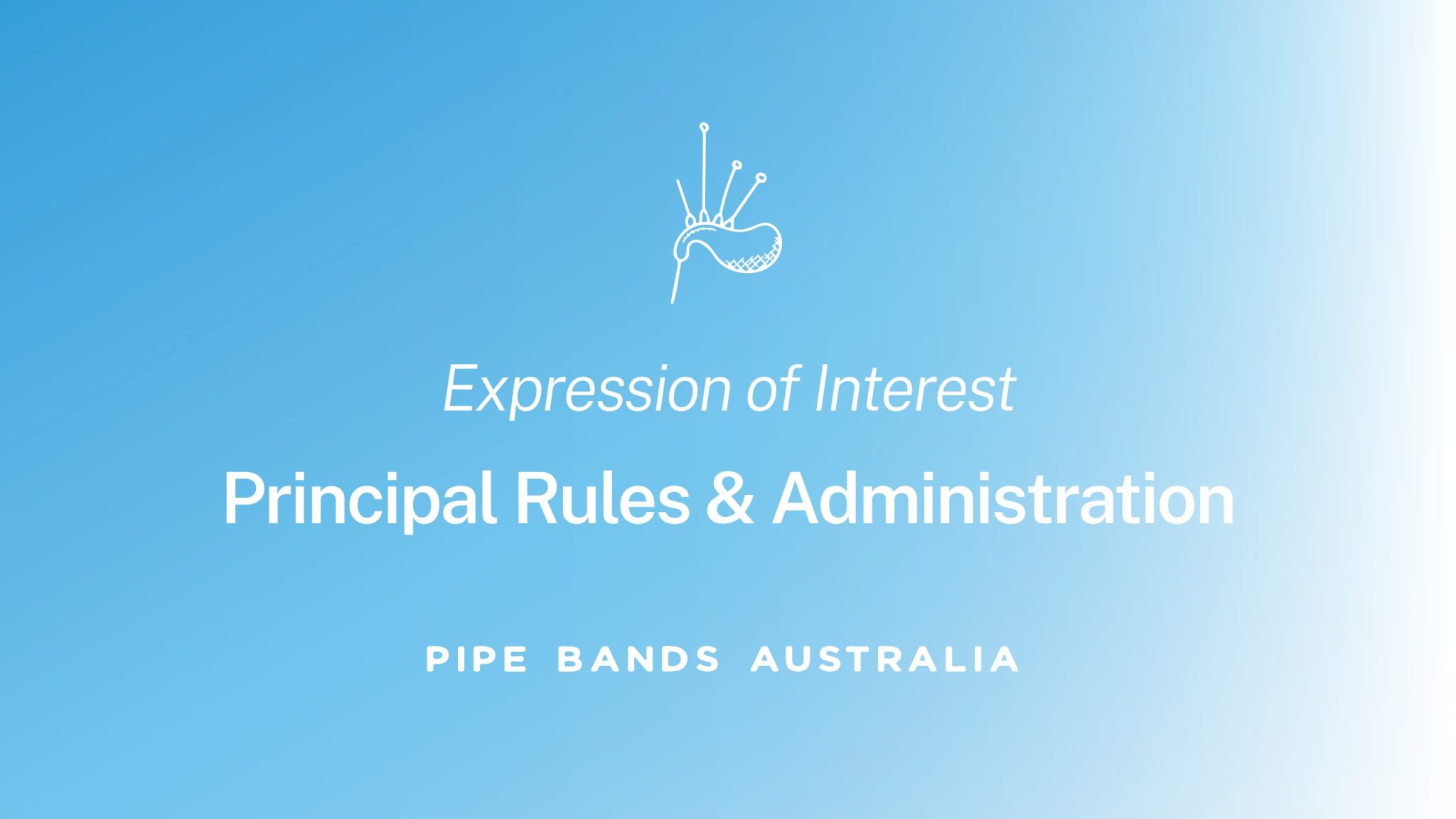 National Appoinments - Pipe Bands Tasmania